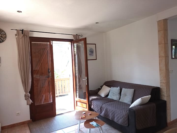 Agréable Maison Mitoyenne Avec 2 Chambres 11fel - Lacanau