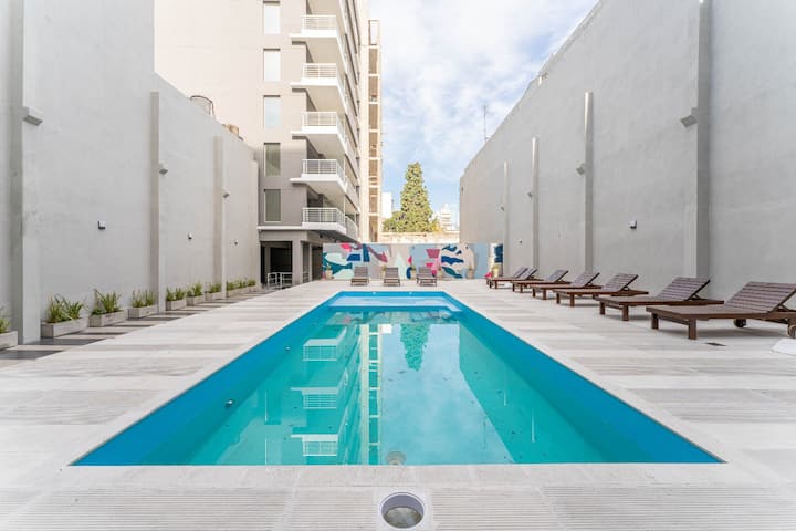 Matehost - "Calvo F" Exclusivo, Piscina. Superhost - Buenos Aires