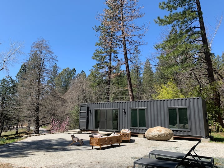 Shipping Container In The Woods - Nevada City, CA