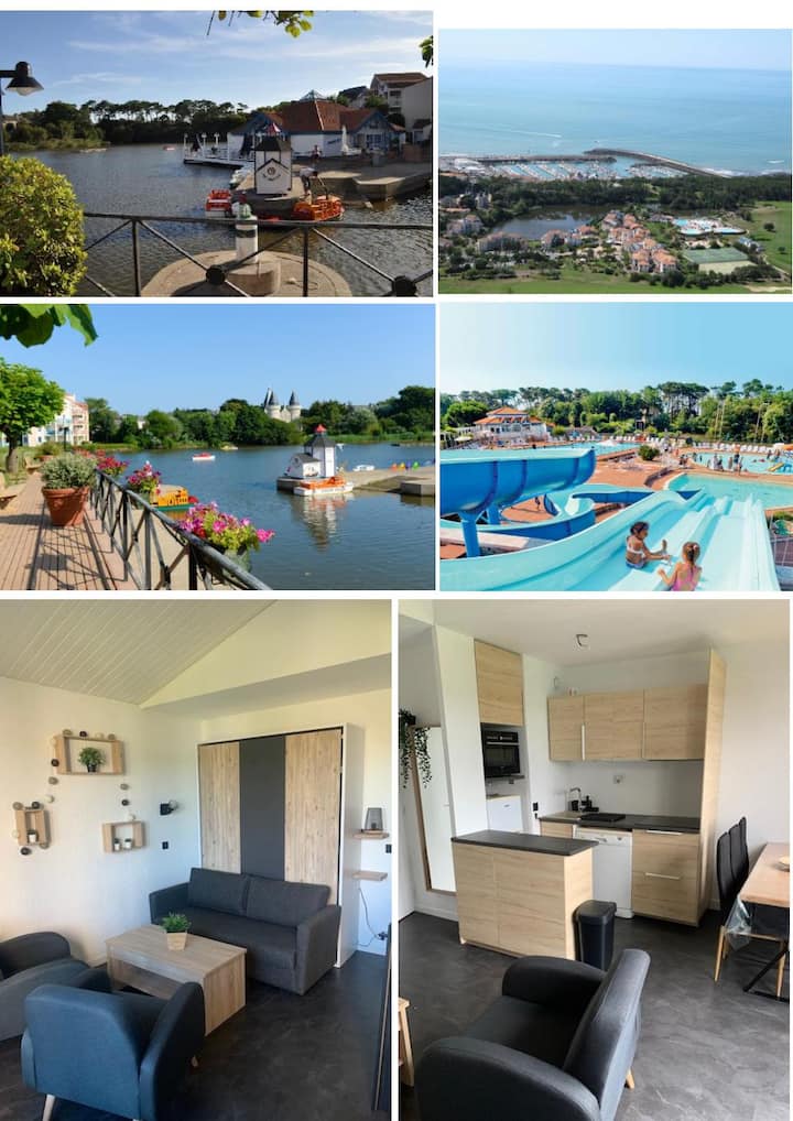 Appart. 4 Pers. Avec Piscine - Talmont-Saint-Hilaire