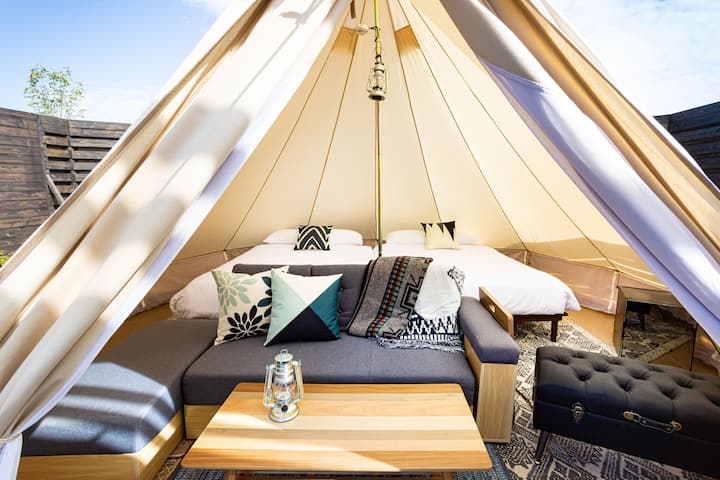 富士山を臨む富士河口湖町で完全プライベートグランピング - Lake Kawaguchi