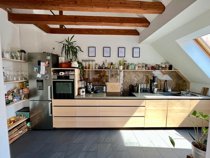 Maisonette Dachgeschoss Wohnung - Leipzig