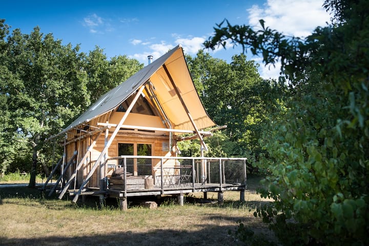 Cahutte | Huttopia Sud Ardèche - Vallon-Pont-d'Arc