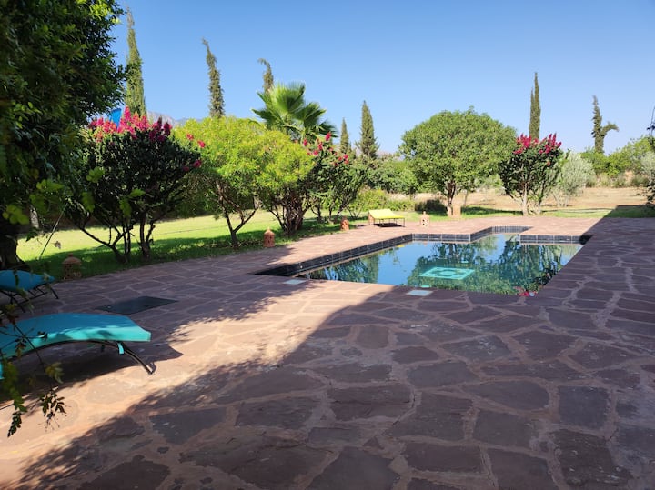 Villa Avec Piscine Privée - Amizmiz
