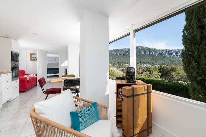 Vue Imprenable Sur Montagne : Logement Intimiste - French Riviera