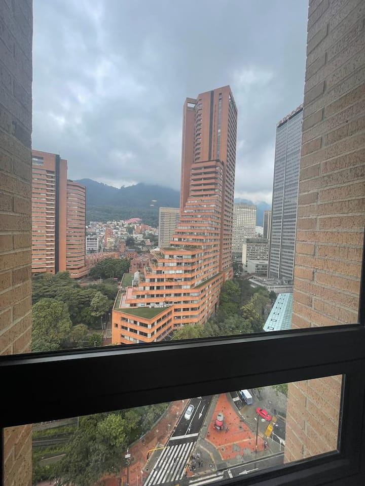 Spectacular 18th Floor View Loft Bogota! - 波哥大