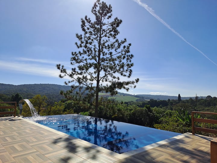 Chácara 4 Suites Com Linda Vista - Ibiúna