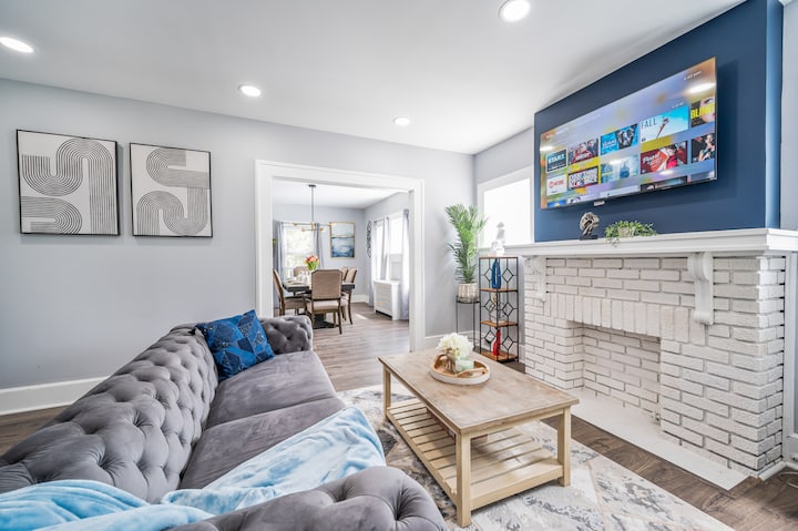 3 Bedroom 1 Bath House-free Parking-10 Min To Ewr. - 布盧姆菲爾德