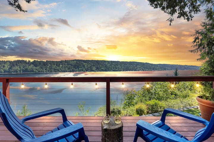 Sound & Cedar Pnw Escape W/ Unbeatable Views - Bainbridge Island, WA
