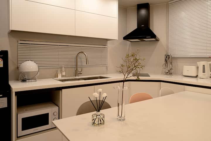 [#6]clean Studio/ Luggage Service/ 1min /2r . 3bed - Séoul