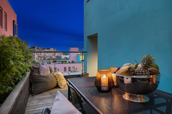 Cozy Eco-friendly W Roof Terrace - Oslo