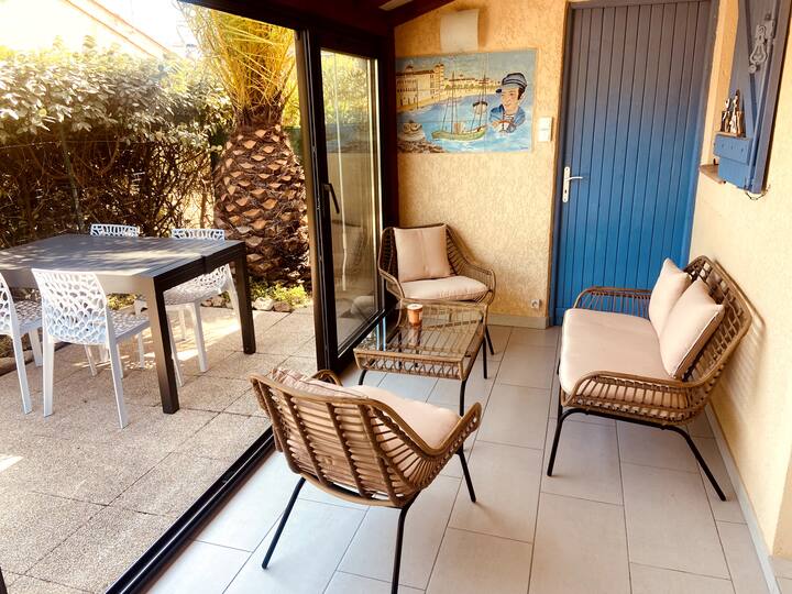 Quiet Villa Swimming Pool, Beach (100 M), Private Parking - Saint-Cyprien