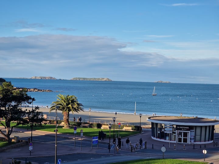Maison Vue Mer Plage Perros-g. Cote De Granit Rose - Plage Saint Guirec