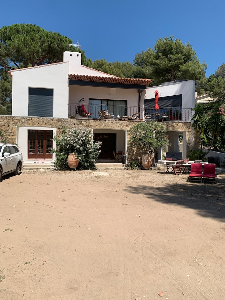 Rdc Villa Familiale  Piscine à 150 M Mer Et Plage - La Cadière-d'Azur