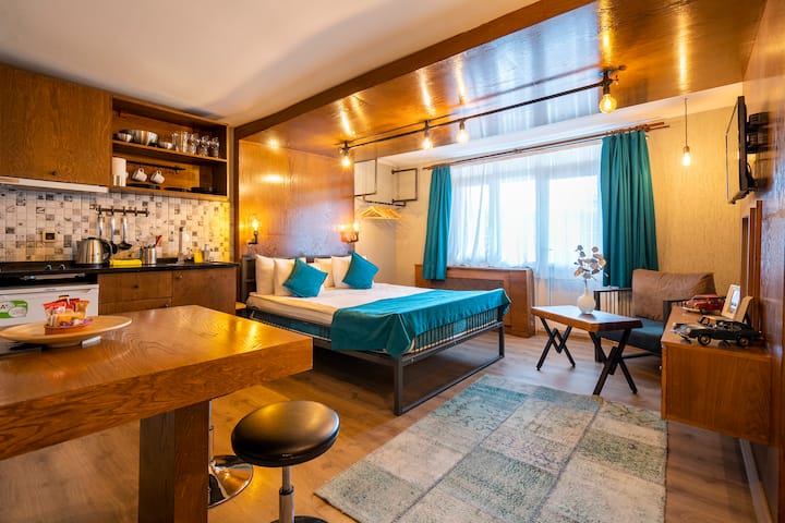 Cozy Loft Studio With Balcony - Beykoz