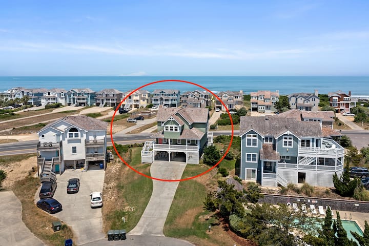 Majesty Obx Ocean Views/hot Tub/pool Access! - Nags Head, NC