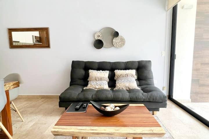 Condo De Lujo - Pasos De La Playa Y La 5a - Playa del Carmen