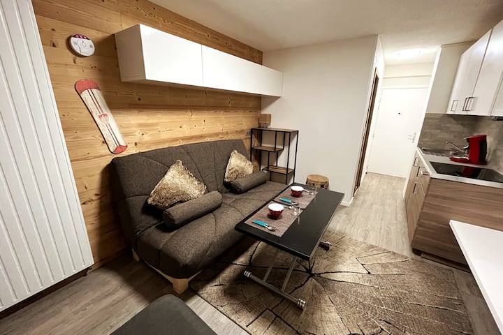 ❄️❤️ Studio Sur-équipé « La Marmotte » [Wifi] ❤️❄️ - Val Claret