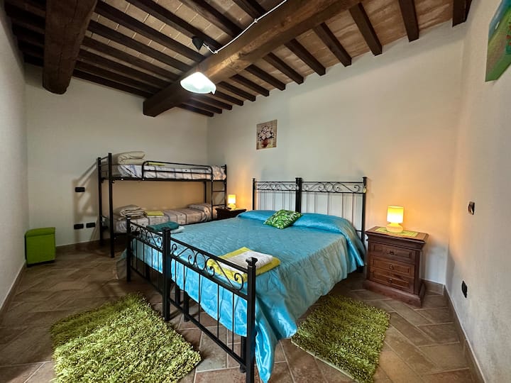 Stanza Vento Del Sud - B&b Madonna Del Latte - Provincia di Perugia