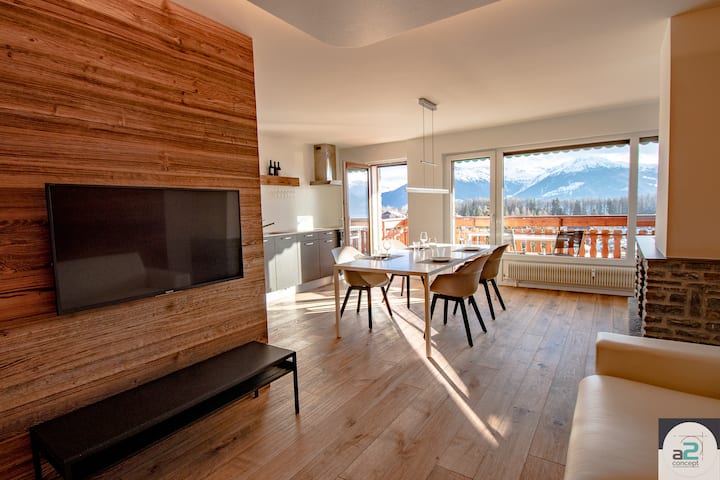 Appartement 1 Chambre Avec Vue - Leukerbad