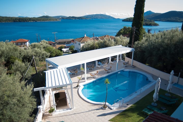 Triple Room Extra Bed Sea View - Lefkada