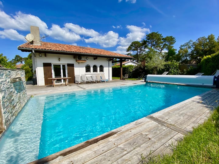 Maison Au Calme Avec Piscine - Mimizan
