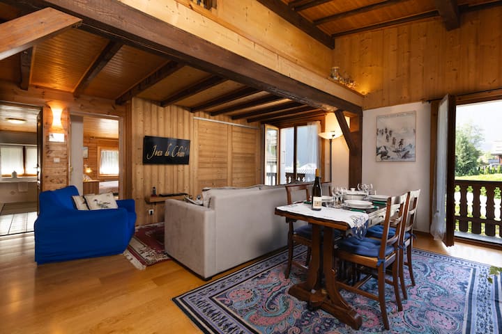 Les Muscaris-2 Chambres-vue Mont Blanc-brevent - Chamonix-Mont-Blanc