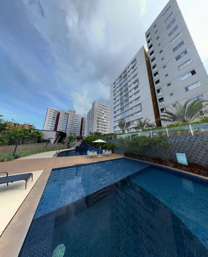 Caldas Novas  Evian Thermas Residence 2 Quartos - Porangatu