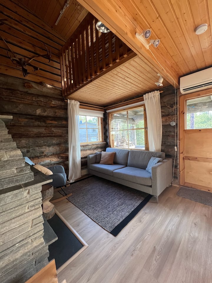 Traditional Log Apartment, Sauna, Wifi, 5 Adults - Lapland