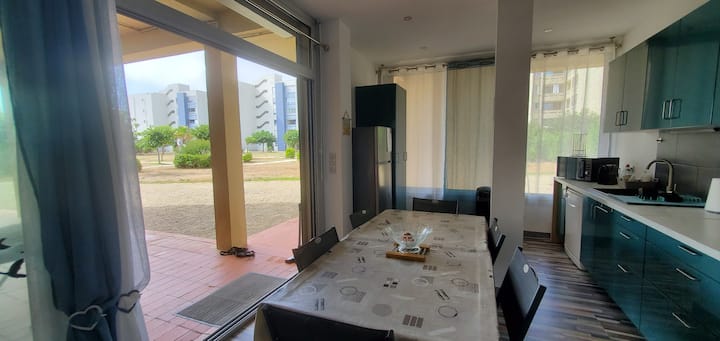 Appartement 6 Pers Front De Mer Climatisé - Le Barcarès