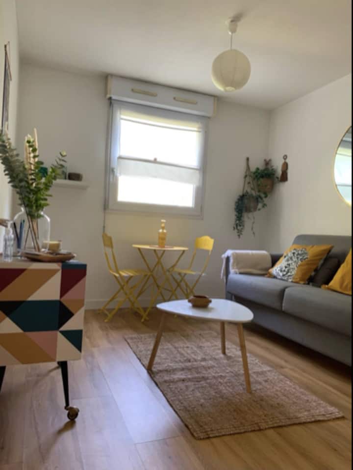 Charming Studio In Residence Near Center - Orvault