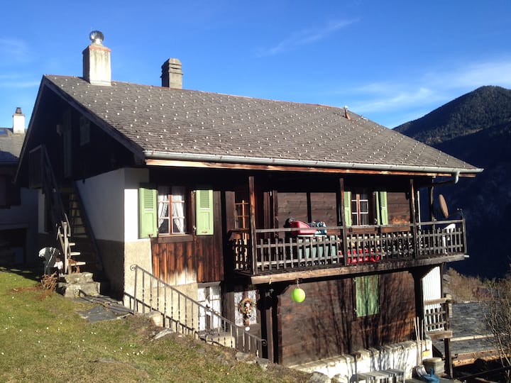 Appart Cosy Dans Vieux Chalet - Martigny