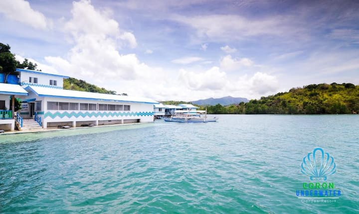 Coron Underwater Garden Resort-hilltop Family Room - Coron