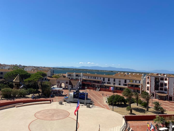 Super Appartement De 45m2 Avec Belle Vue Sur Lac - Le Barcarès