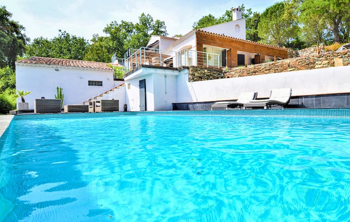 Villa Iaorana,  5 Chambres, Golfe De St Tropez - La Garde-Freinet