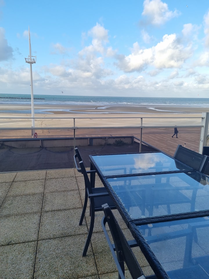 Appartement Terrasse Vue Mer 6 Pers - Dunkerque