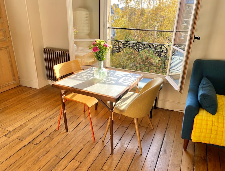 Charmant Deux-pièces Parisien - París