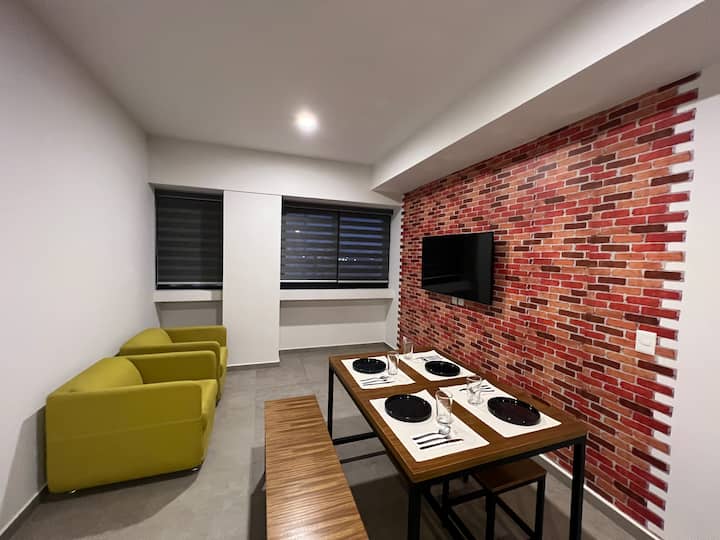 Departamento 2 Habitaciones Cas Expo Chapu  Aire - Guadalajara