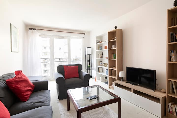 *Bail Mobilité - Apt Cosy Pour 4p - Puteaux 92* - Puteaux
