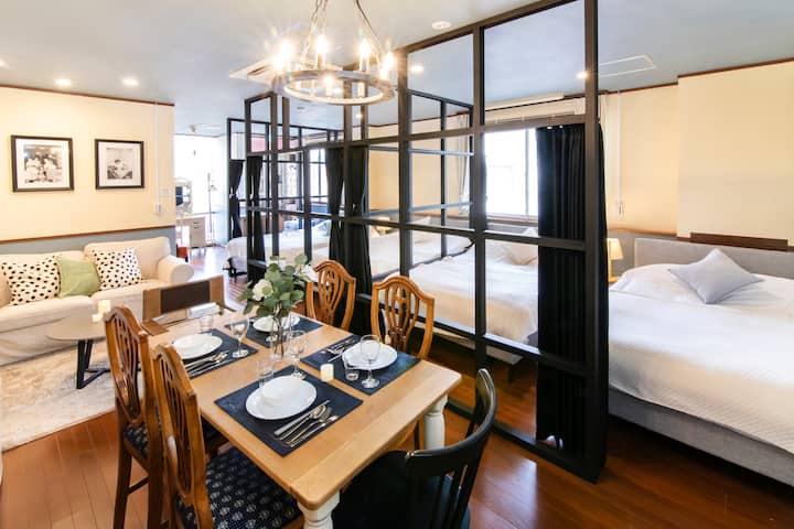 【5/24new Open】浅草徒歩3分/max9名/無料駐車場/渋谷直通 - Maihama