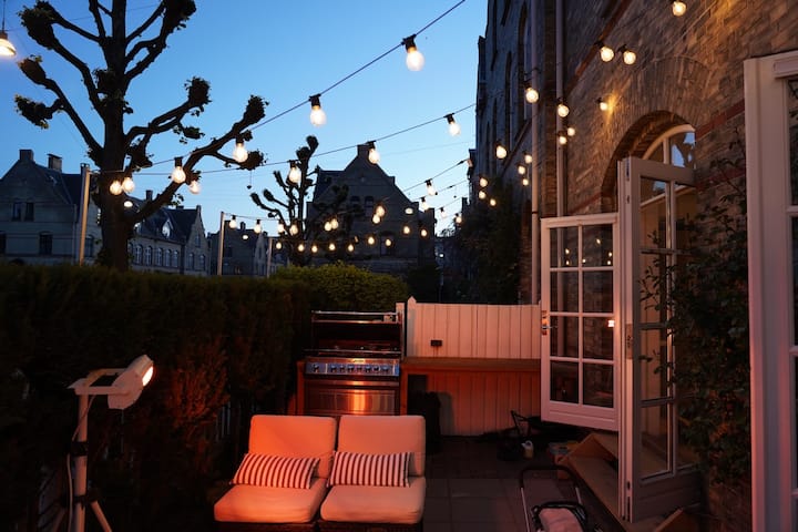Designer Townhouse And Garden - Copenhague