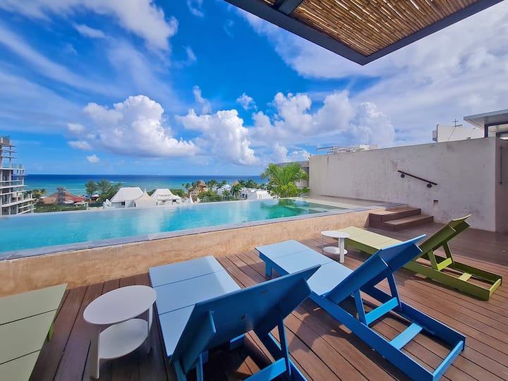 Lujoso Departamento Entre Quinta Av. Y La Playa - Playa del Carmen