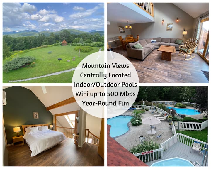 Newly Updated 2br Nordic Village *Mountain Views* - New Hampshire (State)