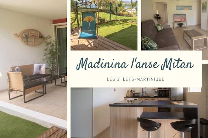 Spacious 2-room With Exterior: Chez Thomas - Les Anses-d'Arlet