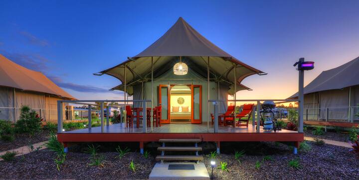 Two Bedroom Family Glamping Tent - Maroochydore
