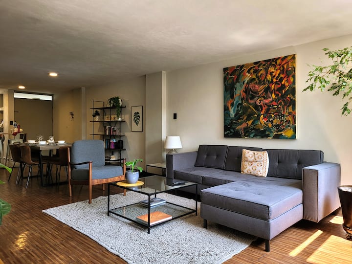 Quiet Spacious Condesa Flat - Mexico city, Mexico