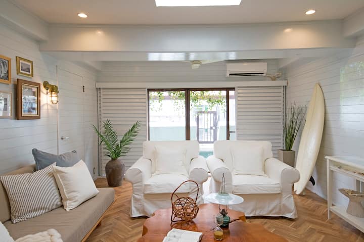 海岸気分の95㎡ペントハウス+大画面プロジェクター+クロムキャスト　デザインステイ亀有駅徒歩３分 - Chiba