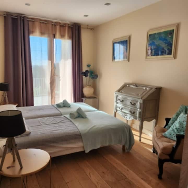 Chambre Mustang Avec Piscine Villa Casaeva - Palombaggia