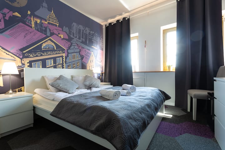 Apartament Double Z Dzieloną łAzienką - Gdańsk