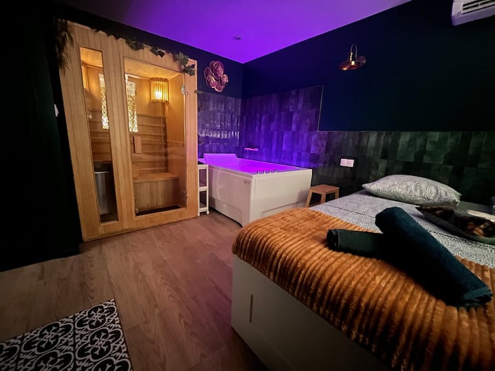 Speakeasy Spa Privé : Jacuzzi & Sauna à Marseille - Marsella, Francia